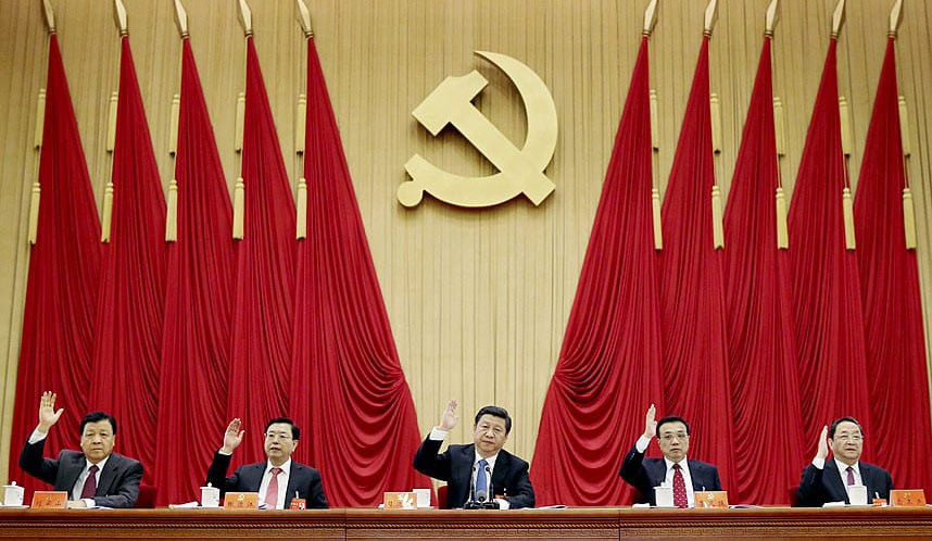 Chinese Communist leader defends globalization while U.S. talks ...