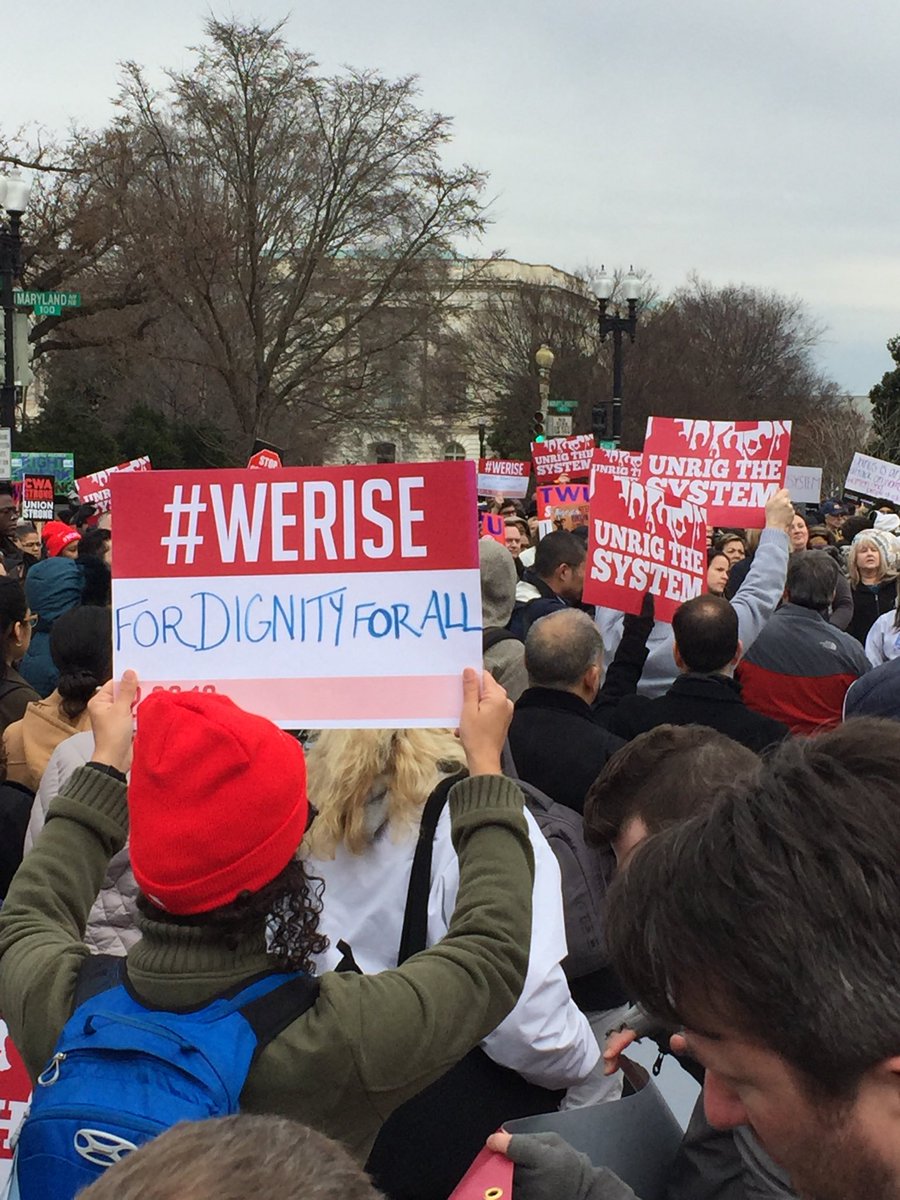 Unionists march nationwide for workers’ rights and against corporate ...