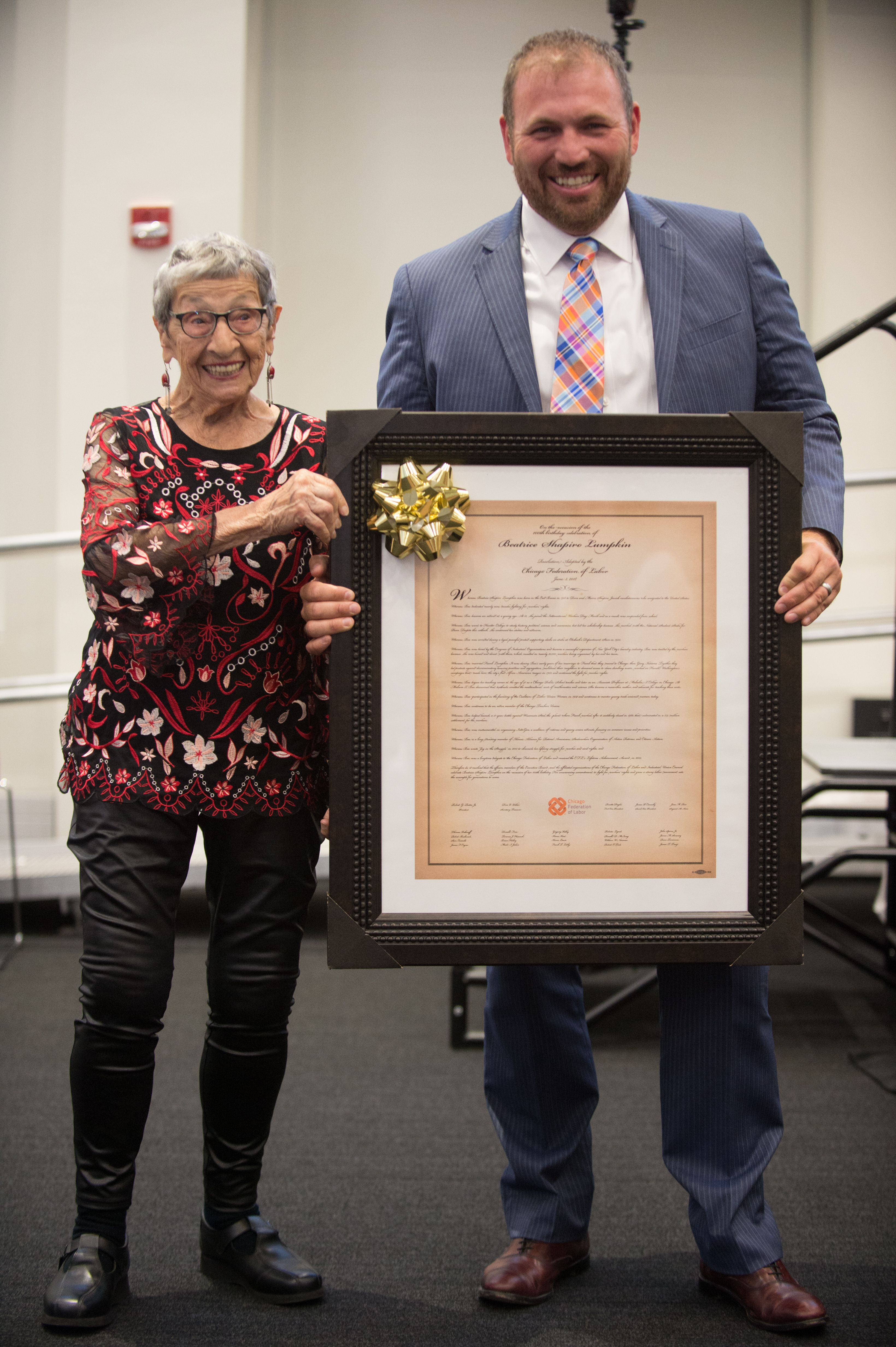 Labor Day celebration of struggle: Bea Lumpkin’s 100th Birthday ...