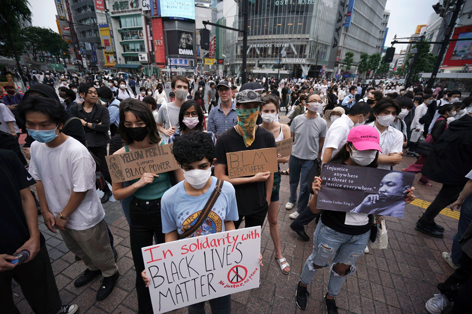 Activists in Japan join the global Black Lives Matter movement – People ...