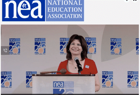 NEA President’s valedictory speech challenges teachers to take on Trump ...