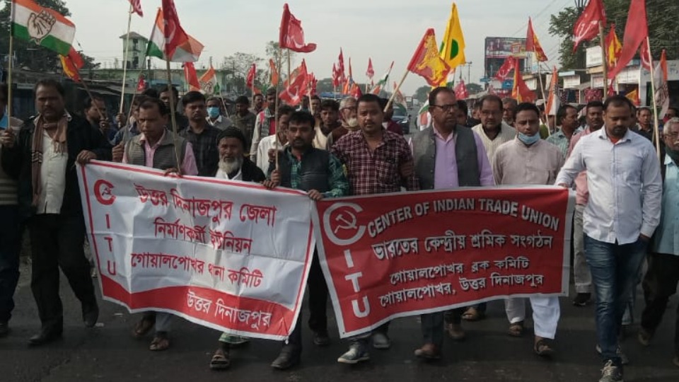 250 million Indian workers and farmers strike, breaking world record ...