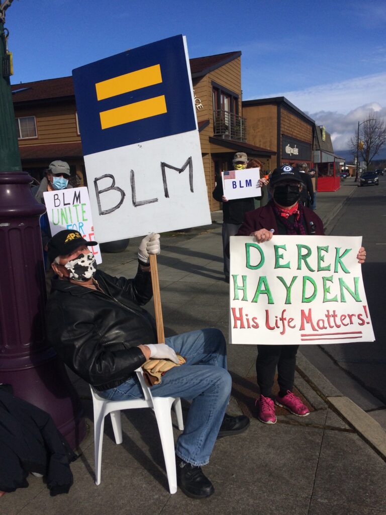 Black Lives Matter vigil mourns Derek Hayden, shot by Seattle police ...