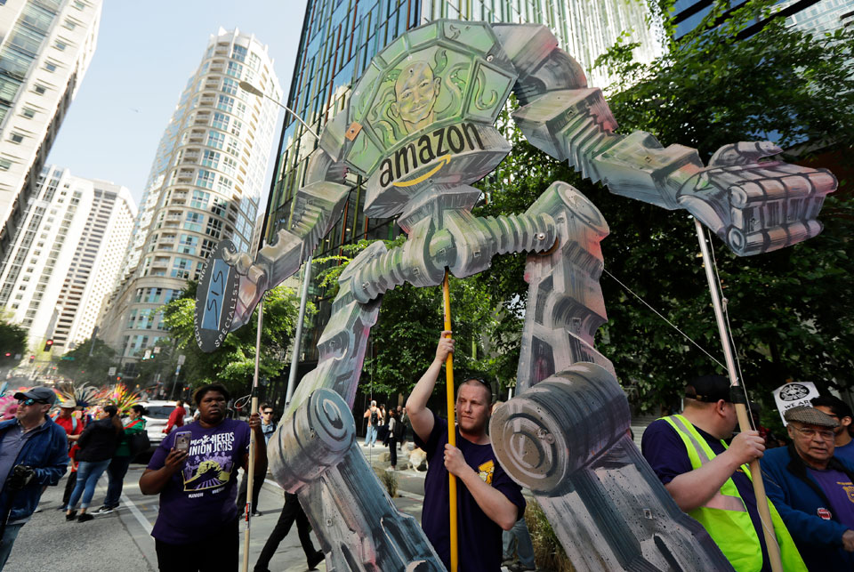 Amazon alienation: Alabama union drive isn’t just about wages – People ...