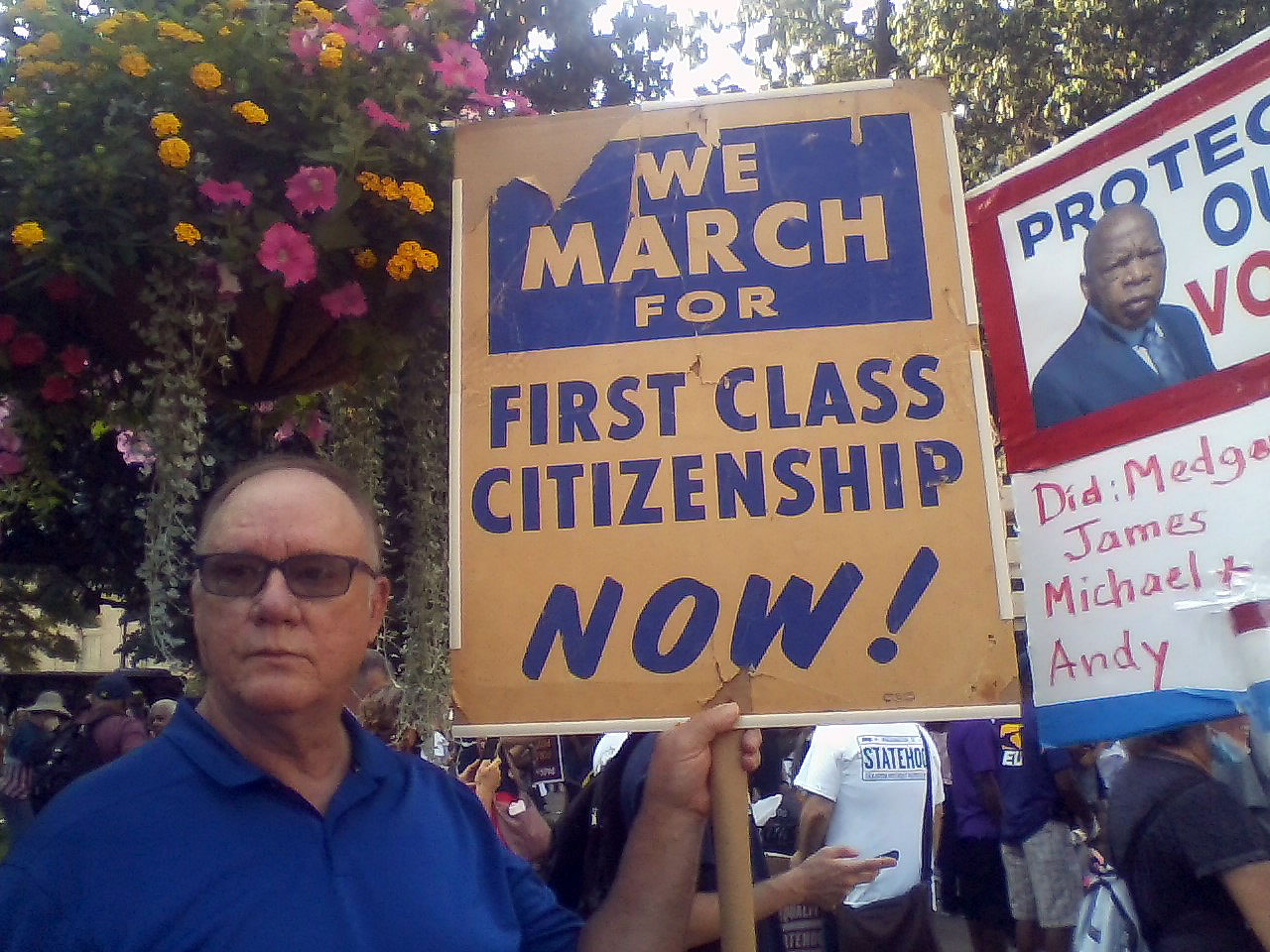 Masses march on D.C. for voting rights – People's World