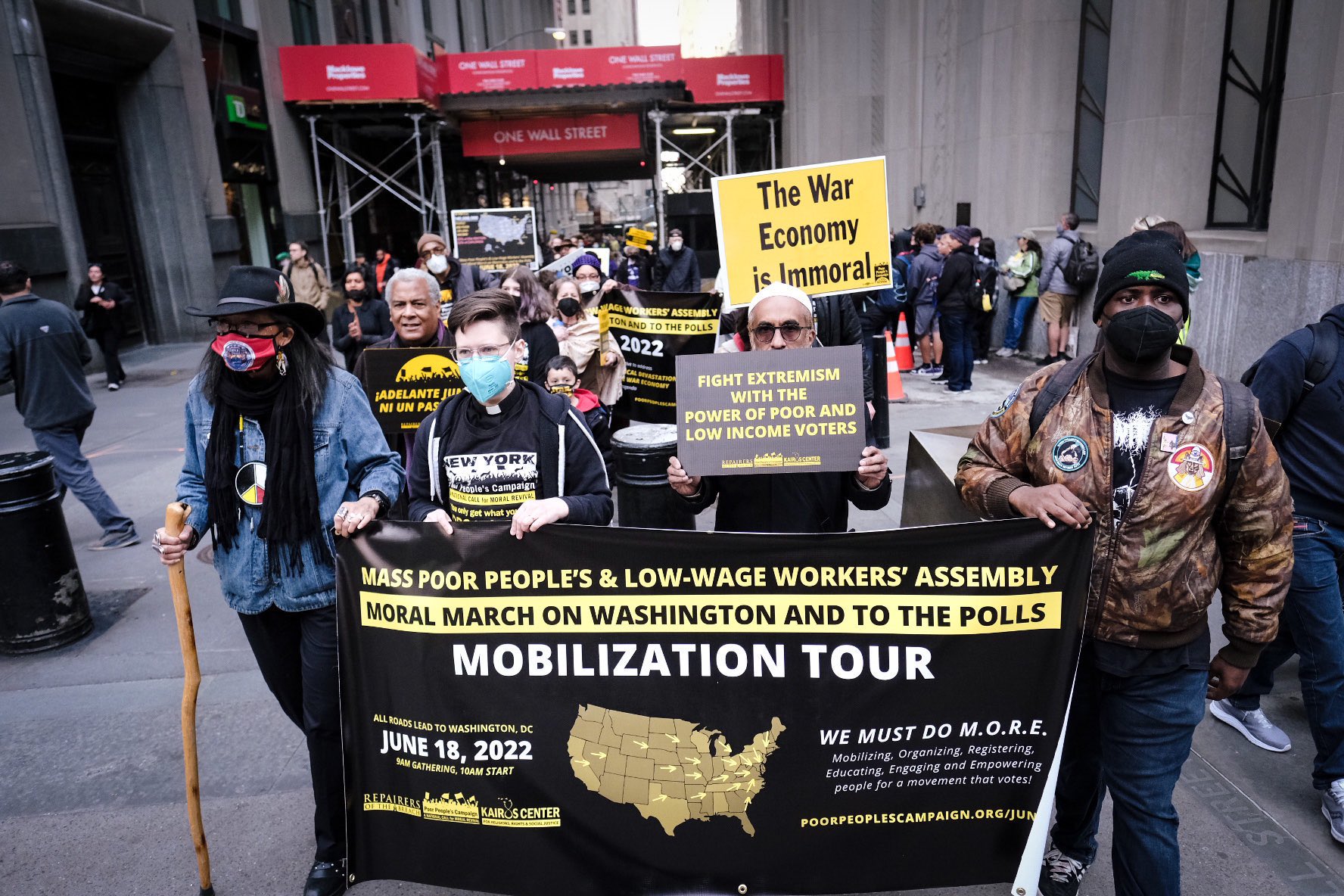 Poor People’s Campaign marches on Wall Street – People's World