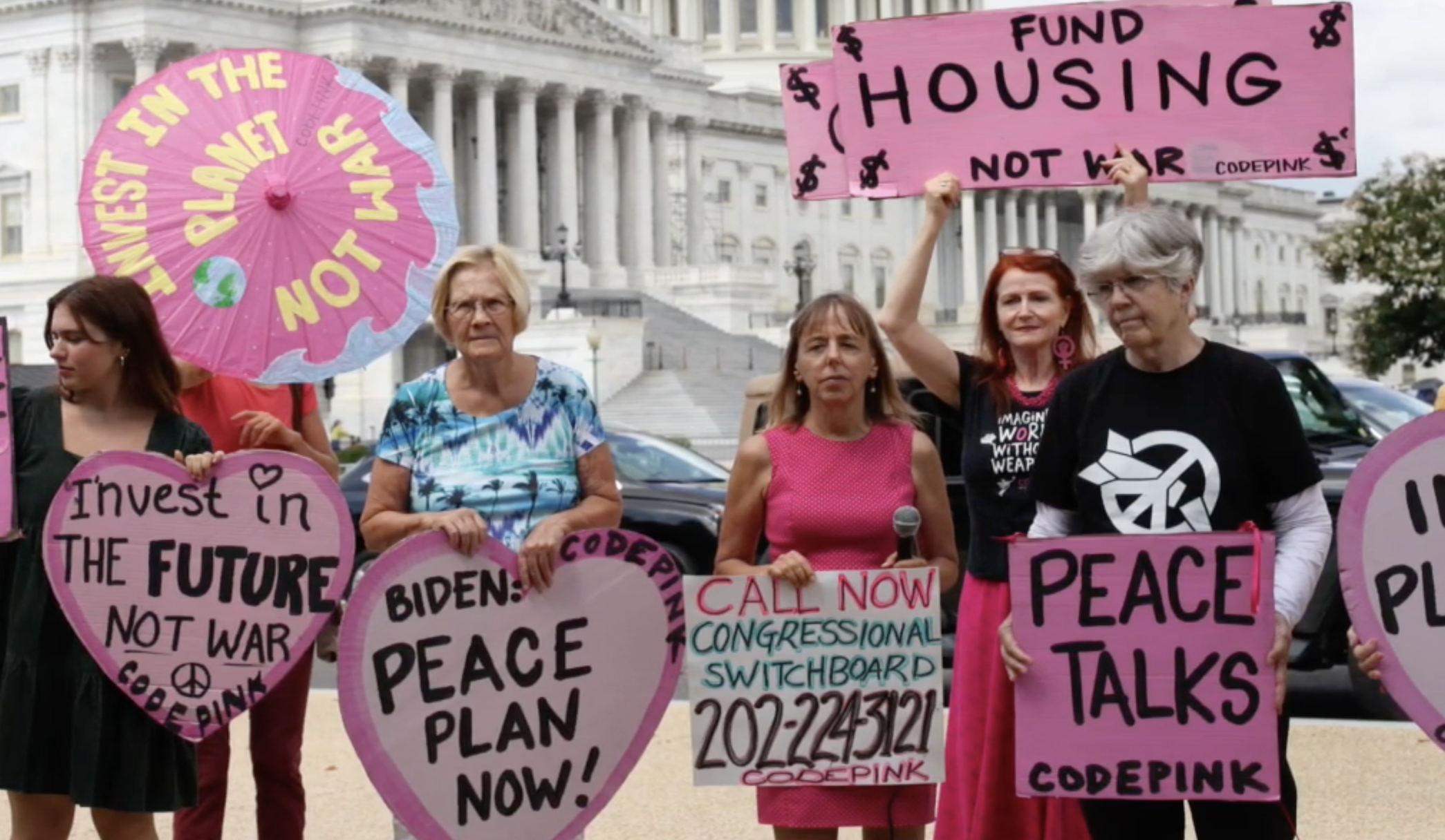 Anti-war leader and CODEPINK co-founder Medea Benjamin discusses new book on Ukraine – People's ...