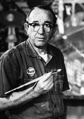 Remembering Ralph Fasanella, UE organizer and painter of working-class ...
