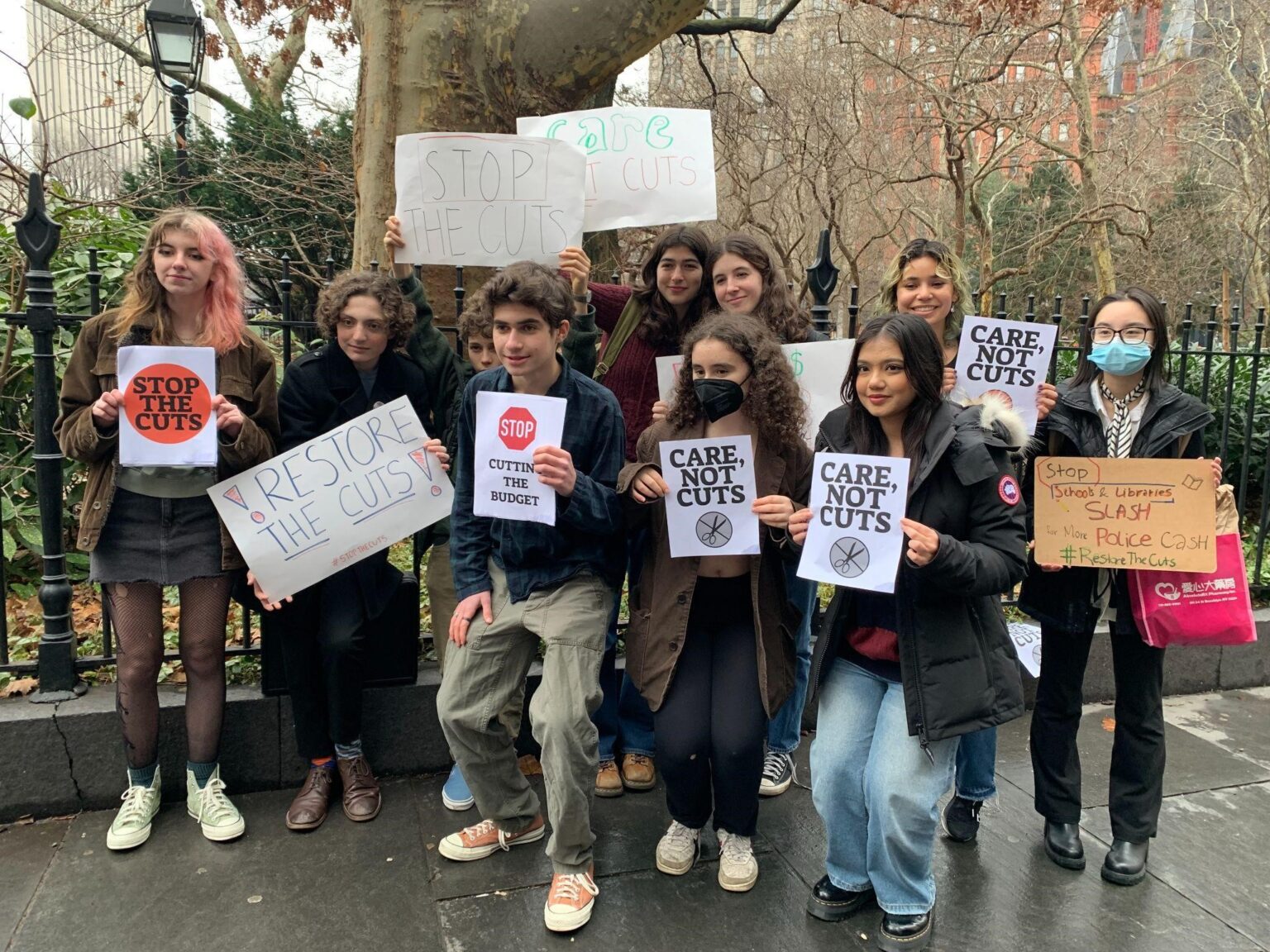 Bard High School students walkout in response to education budget cuts – People's World