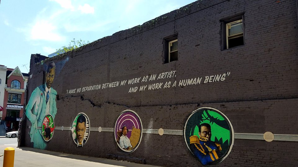 Paul Robeson mural on D.C.’s historic U St. vandalized – People's World