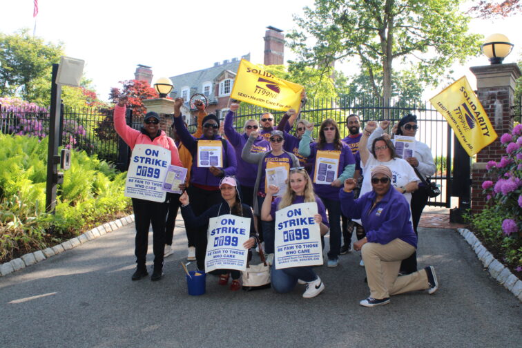 1,700 Connecticut caregivers facing poverty go on strike at six group ...