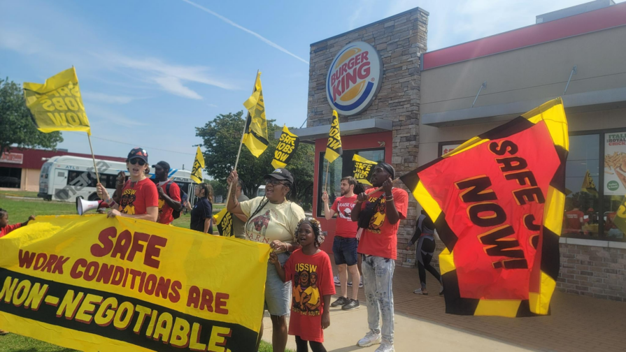 Burger King workers feeling flame-grilled in Atlanta store with broken ...