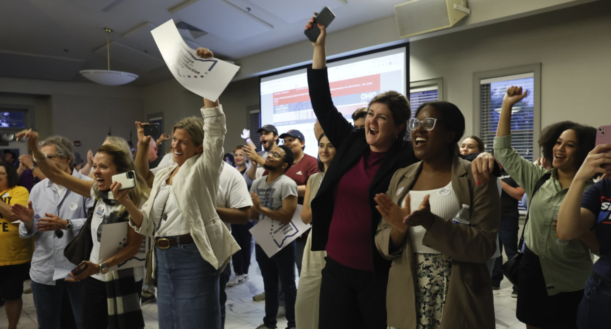 Democracy trumps MAGA as Ohio voters reject rights-curbing measure ...