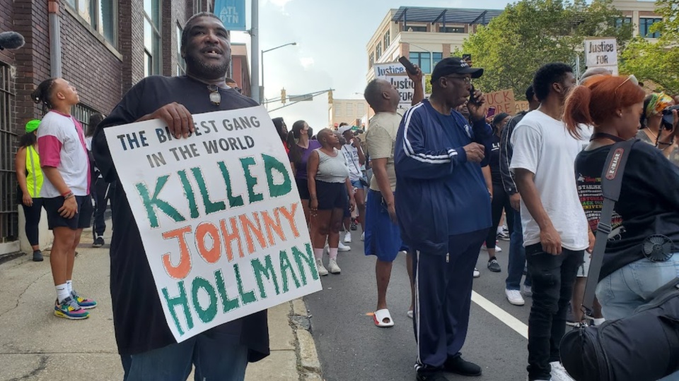 Atlanta father Johnny Hollman killed by police on his way home from ...