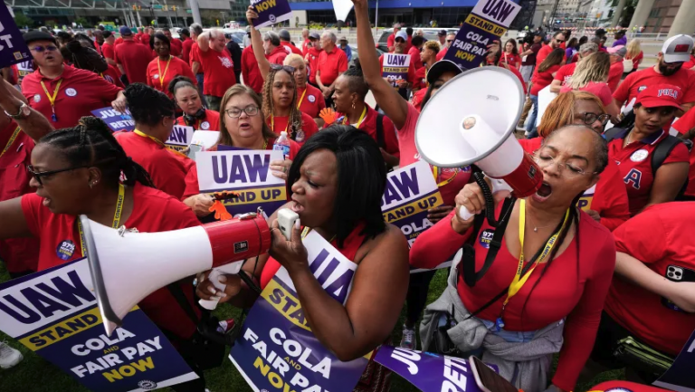 GM and Stellantis targeted in expanded UAW strike; Ford caves on two ...