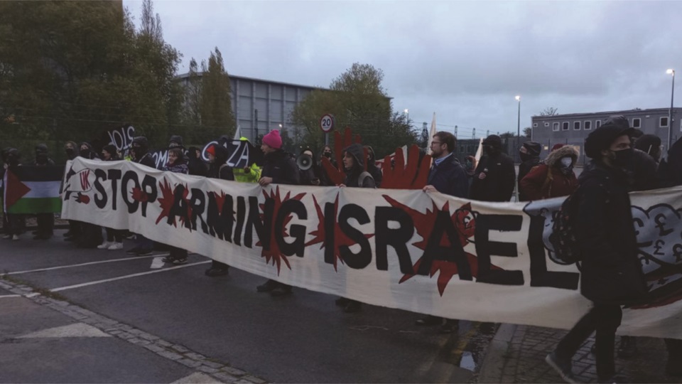 U.K. activists and unions target three weapons factories to block ...