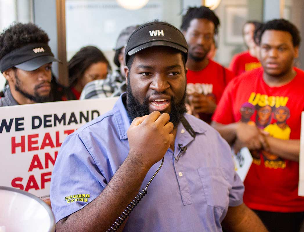 Union of Southern Service Workers takes on Waffle House for fair wages ...