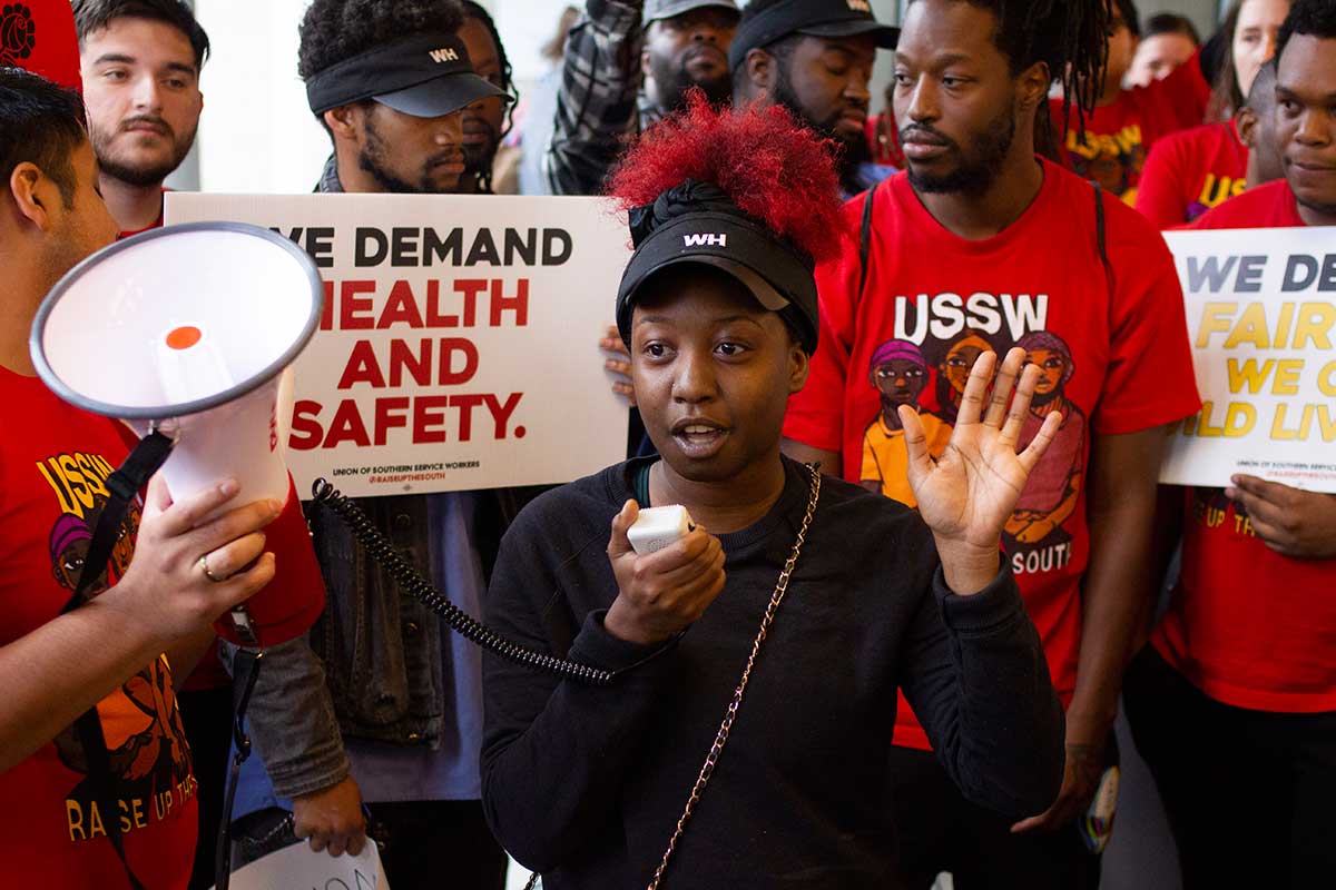 Union of Southern Service Workers takes on Waffle House for fair wages ...