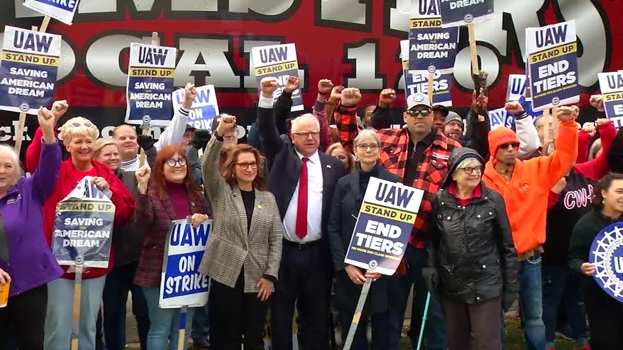UAW strike draws fresh political support on and off Capitol Hill ...