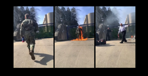 ‘Extreme act of protest’: USAF officer Aaron Bushnell self-immolates ...