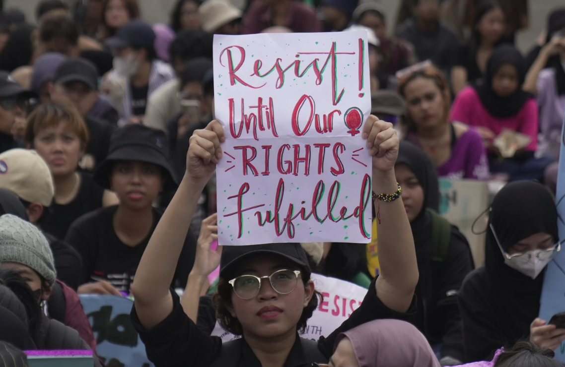 IWD: Around the world, women are on the march – People's World