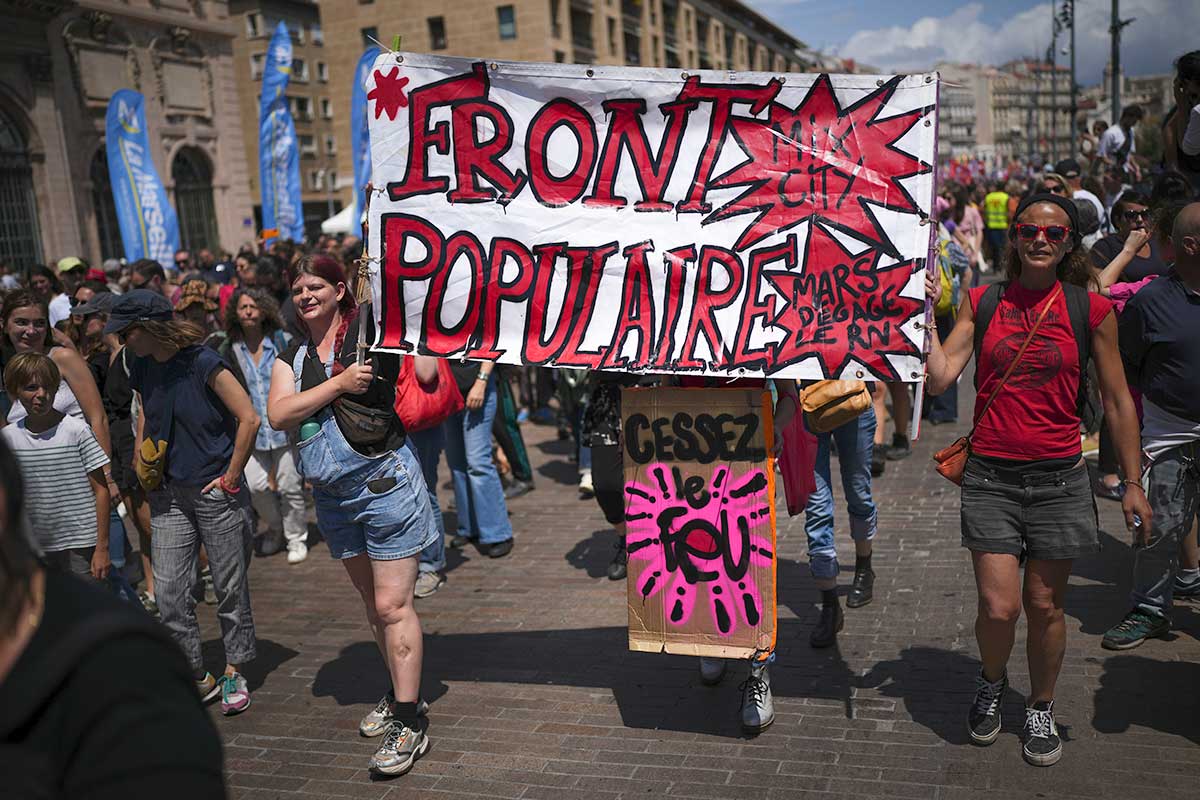 The New Popular Front: French left unites to block fascism – People's World