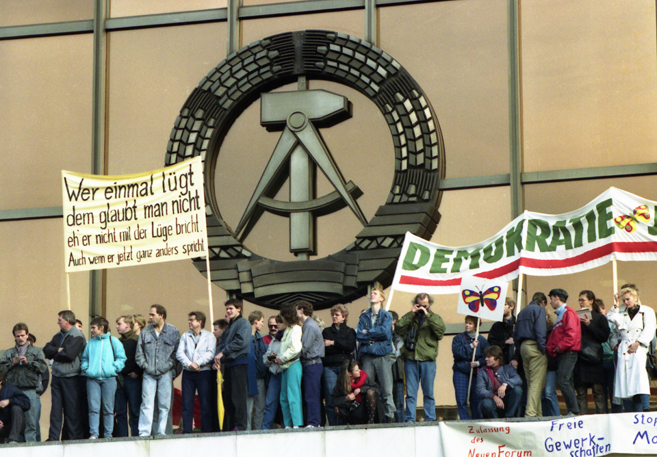 The German Democratic Republic, a socialist state still villainized ...