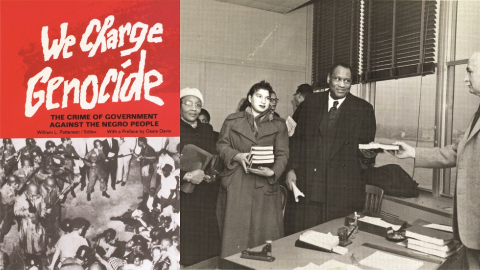 1951: Truman launches propaganda campaign to distract from ‘We Charge ...