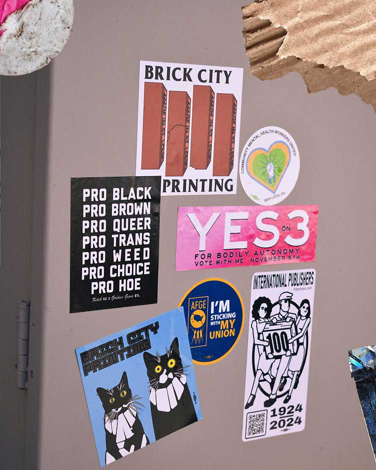 Sticking with the community: Showing solidarity on the street with ...