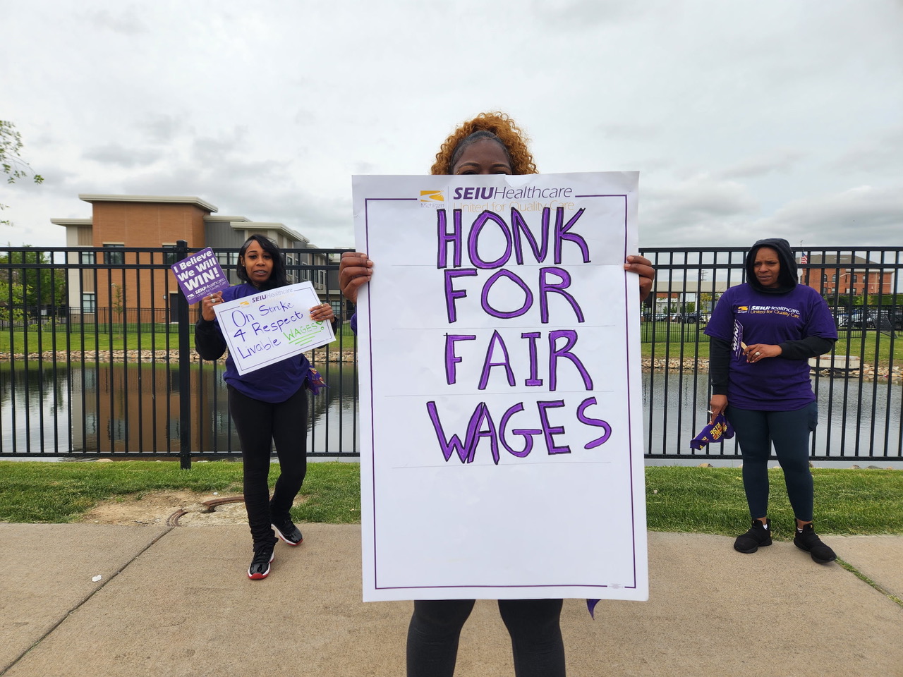 Detroit-area nursing home workers strike over staffing shortages and ...