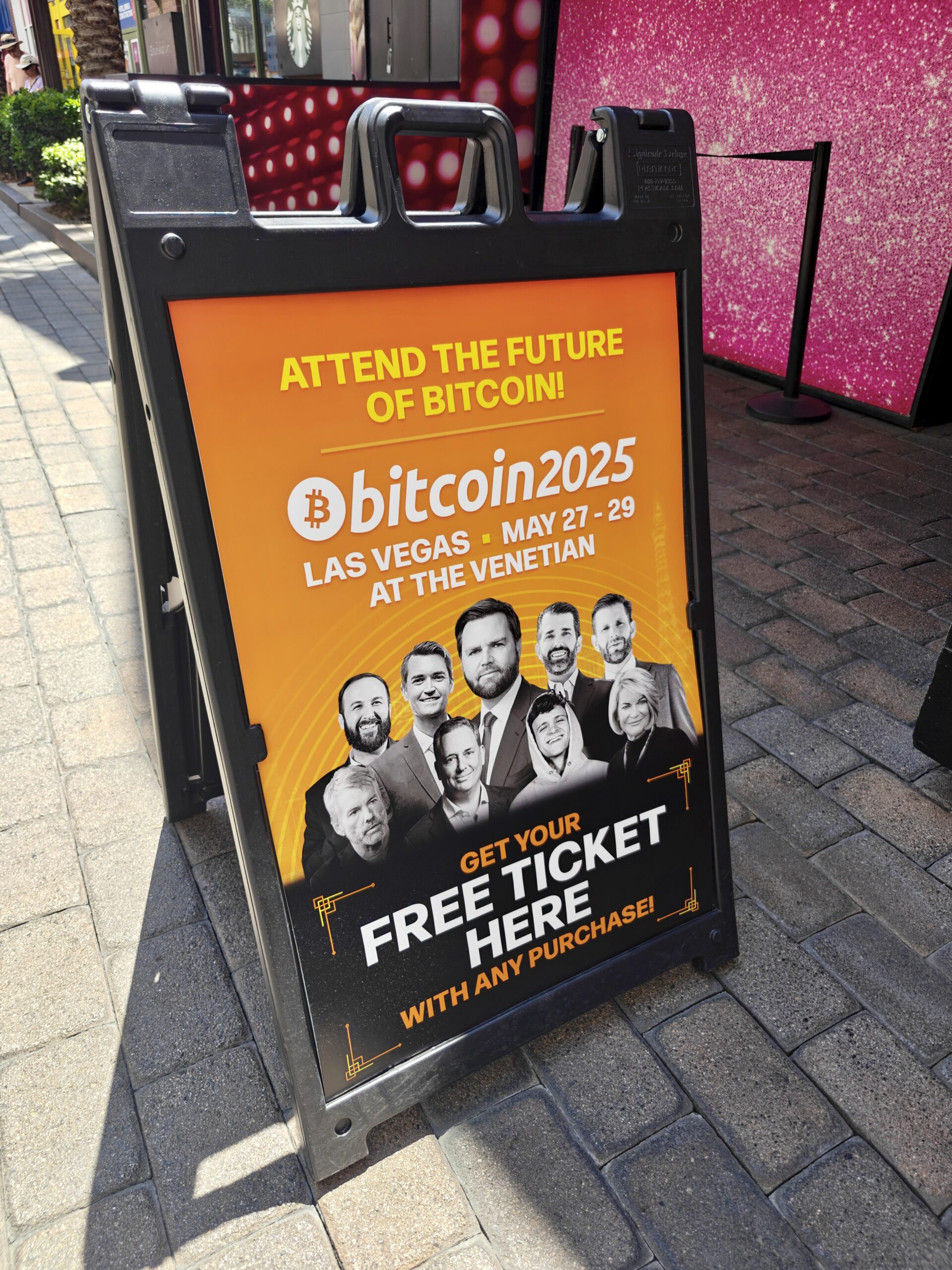 Bitcoin 2025 conference goers were suckered if they paid full price ...