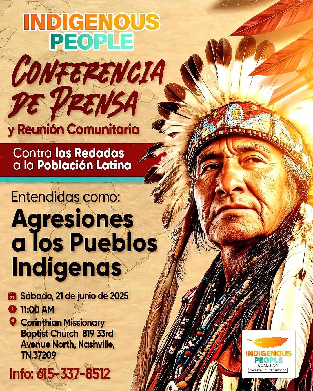 ‘We can’t wait’: ICE raids and Trump must go, says Nashville Indigenous ...