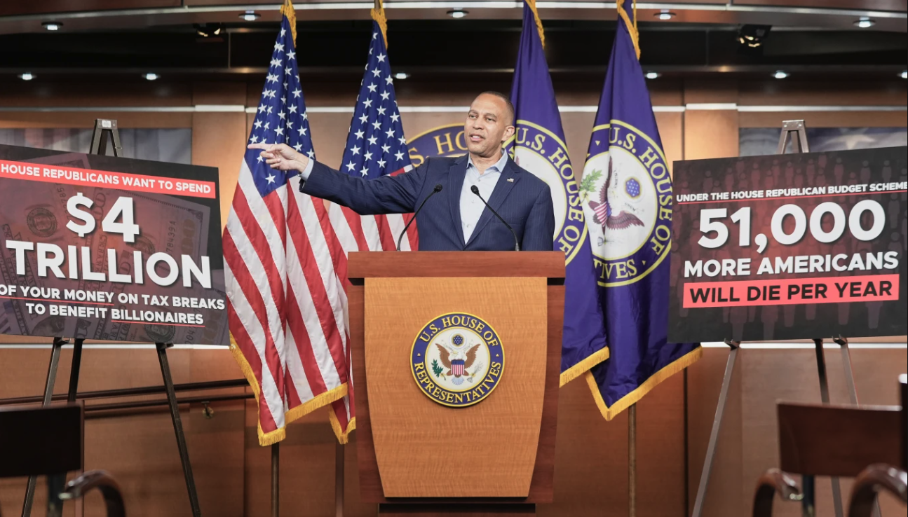 Republicans pass Trump’s budget, workers respond: ‘Your vote is killing ...