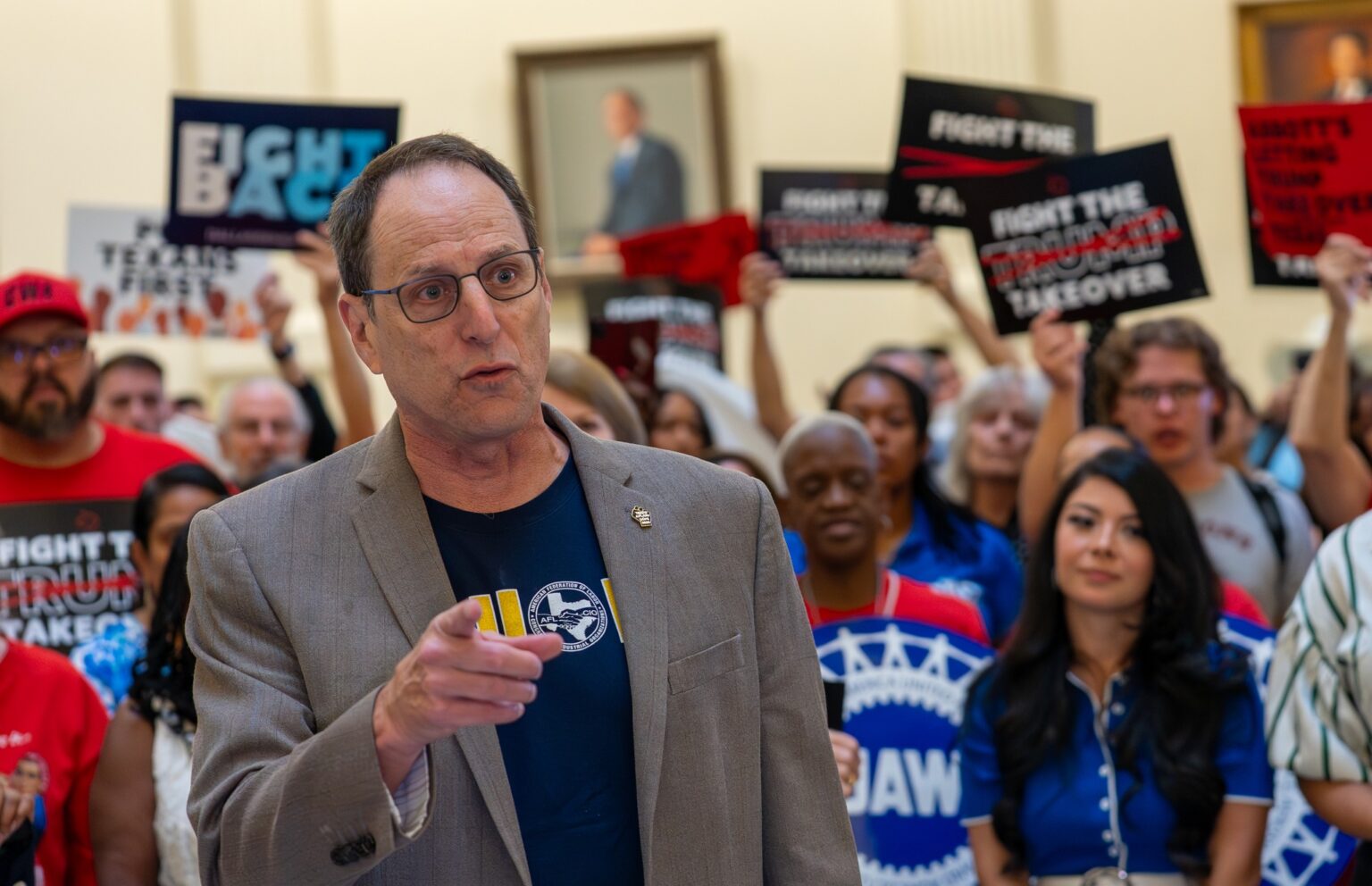 Labor, African Americans, Latinos descend on Texas capitol to challenge ...