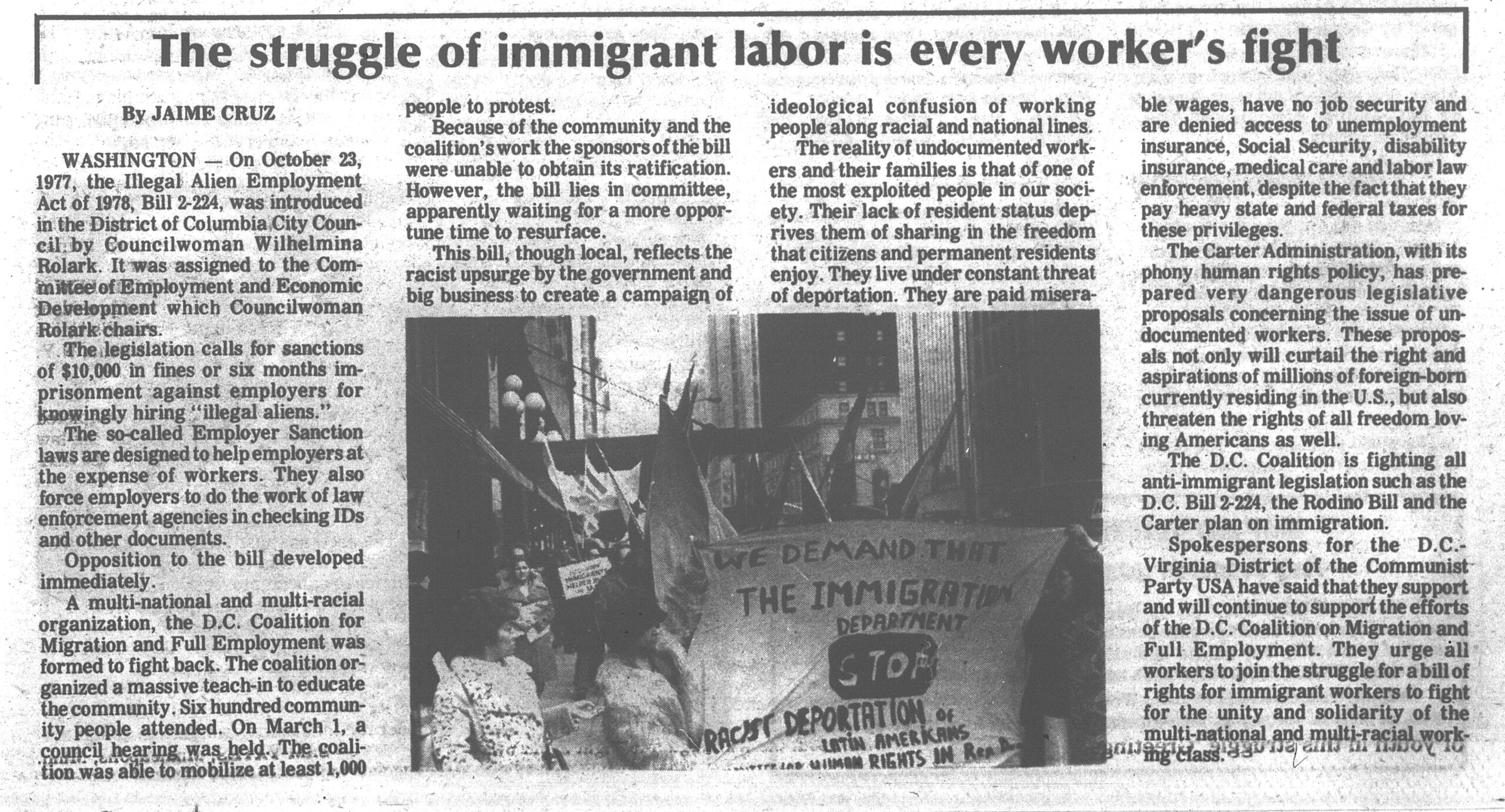 Jaime Cruz, Jr. – Lifelong fighter for socialism and Puerto Rican ...