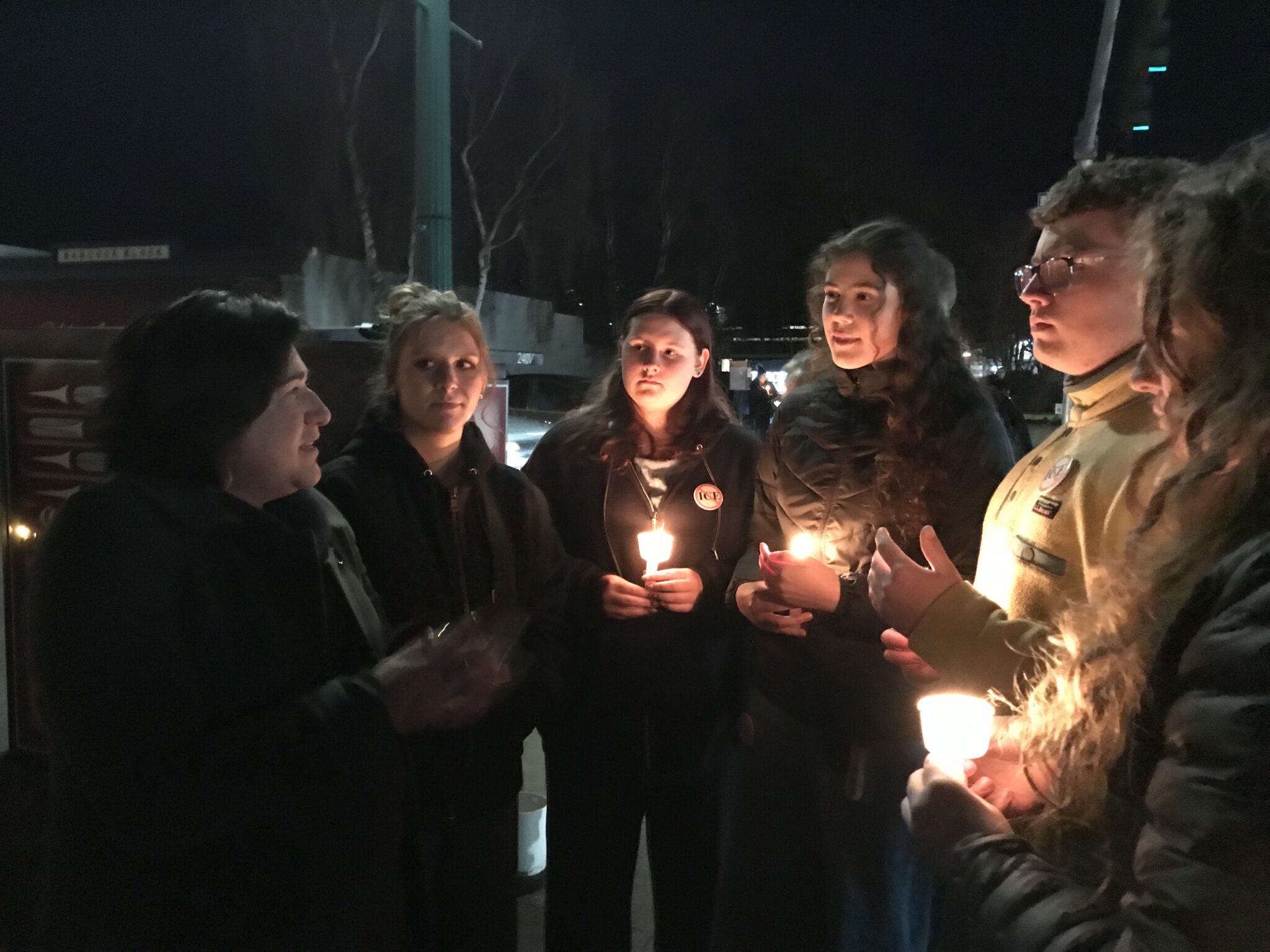 Lawmaker at candlelight vigil urges fight to end killings by ICE ...